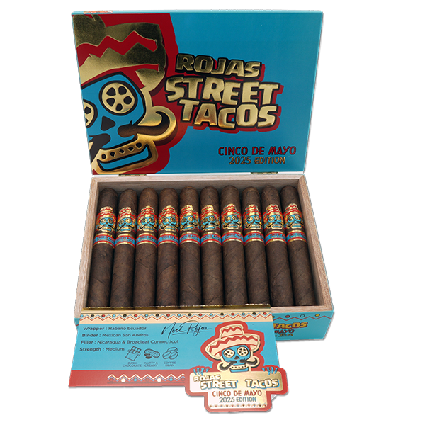 Rojas Cigars Street Tacos Cinco de Mayo LE 2025 – Paladin Cigars